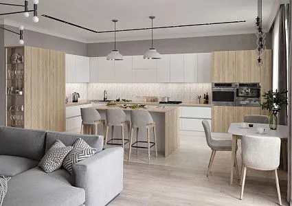 Кухни на заказ в Челябинске, цены: заказать изготовление кухни от ...